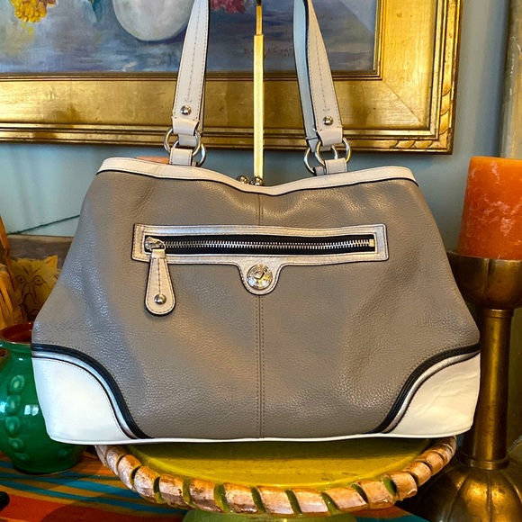 Coach | Bags | Coach Laura Spectator Leather Satchel Hand Bag With ...